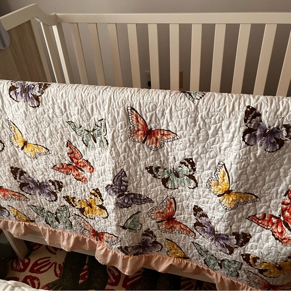 Lush | Bedding | Lush Decor Butterfly Crib Blanket | Poshmark
